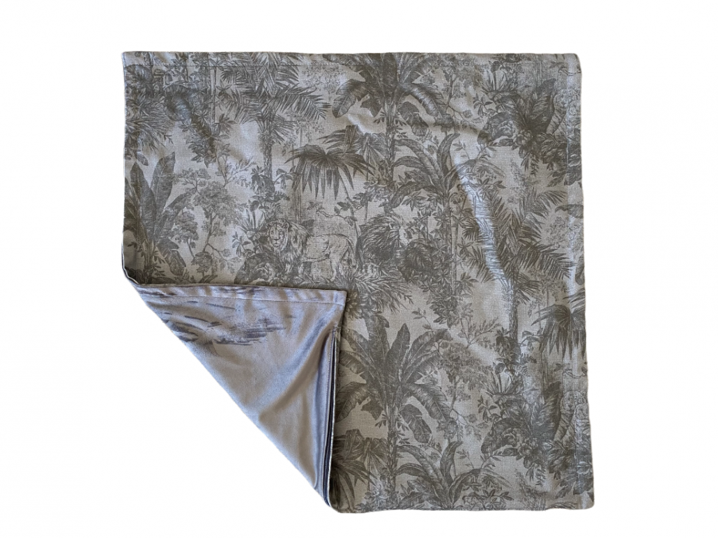 Jungle Print Scatter cushion cover 60x60cm – Nancy Designs